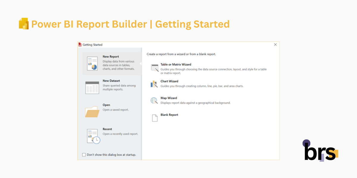 brs | Power BI Reporting Concepts for Paginated Reports